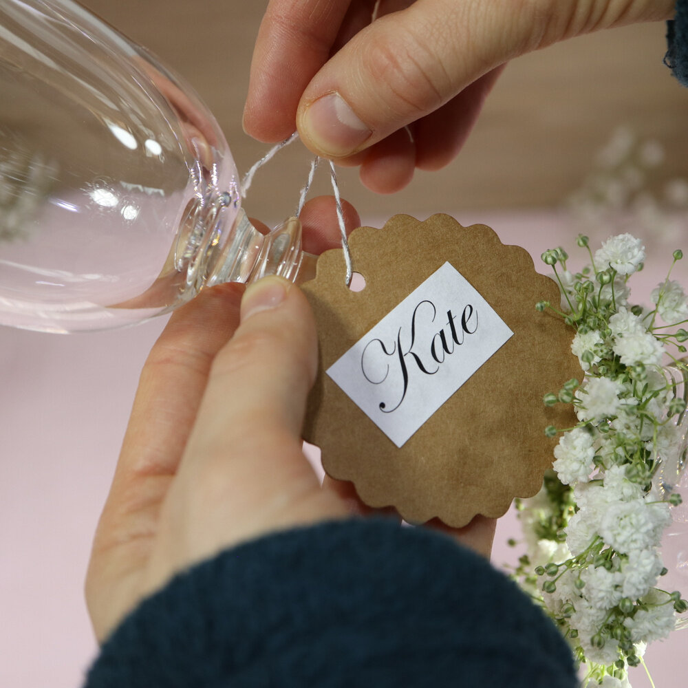 DIY | Spice up your wine and champagne glasses with Baby's Breath and ...