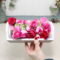 DIY | Rose arrangement in the shape of a ball with clay as a plugging ...