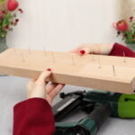 DIY | Make your own Decorative Board with a Nail Gun