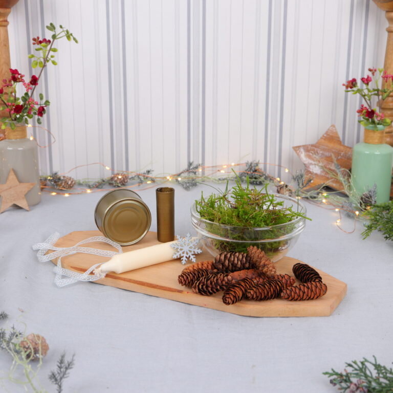 DIY | Upcycling: Make your own candle arrangement from a tin can with a ...