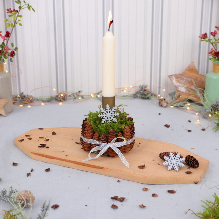 DIY | Upcycling: Make your own candle arrangement from a tin can with a ...